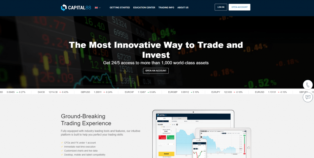 Capital88 Review (2025) A Scam or Legit Forex Broker ☑️