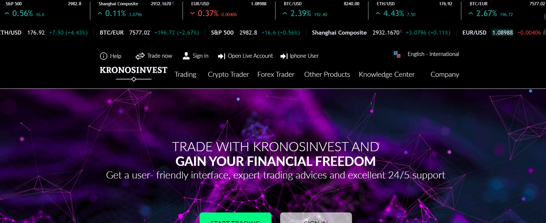 Kronosinvest Review (2023) Is it a Scam or Legit Broker ☑️