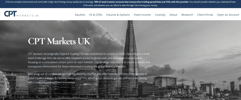 CPT Markets UK Review (2022) Is it a Scam or Legit Broker ☑️