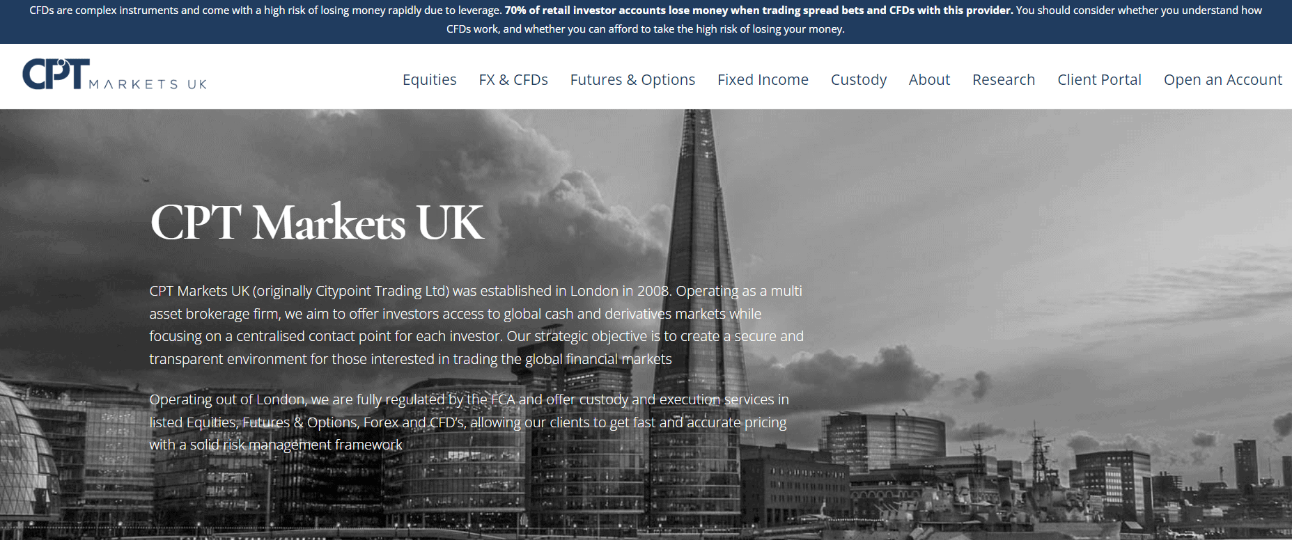 CPT Markets UK Review (2022) Is it a Scam or Legit Broker ☑️