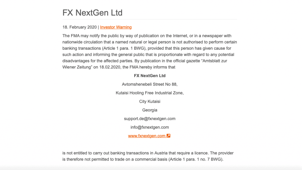 Fx NextGen Review (2022) Is it a Scam or Legit Broker ☑️