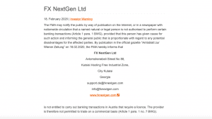Fx NextGen Review (2022) Is it a Scam or Legit Broker ☑️