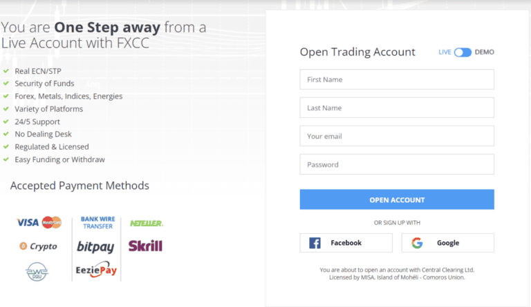 FXCC 2025 Review ☑️ Analyzing Trading Features, Fees, and Performance