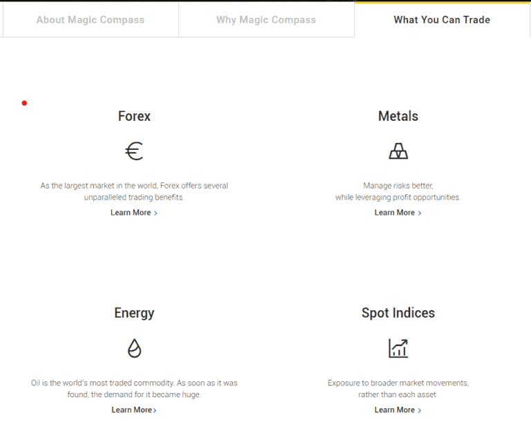 Magic Compass Review 2025 Min Deposit Demo Account ☑️