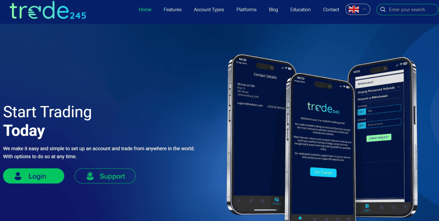 Trade245 Review (2025) Is Trade245 Regulated Broker ☑️