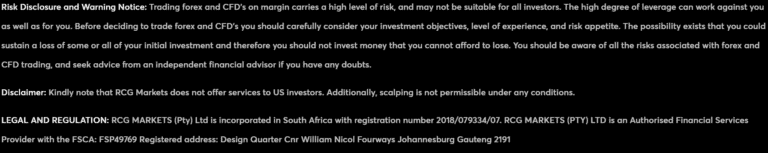 RCG Markets Review 2025: Weighing the Pros and Cons – Safe or Scam?