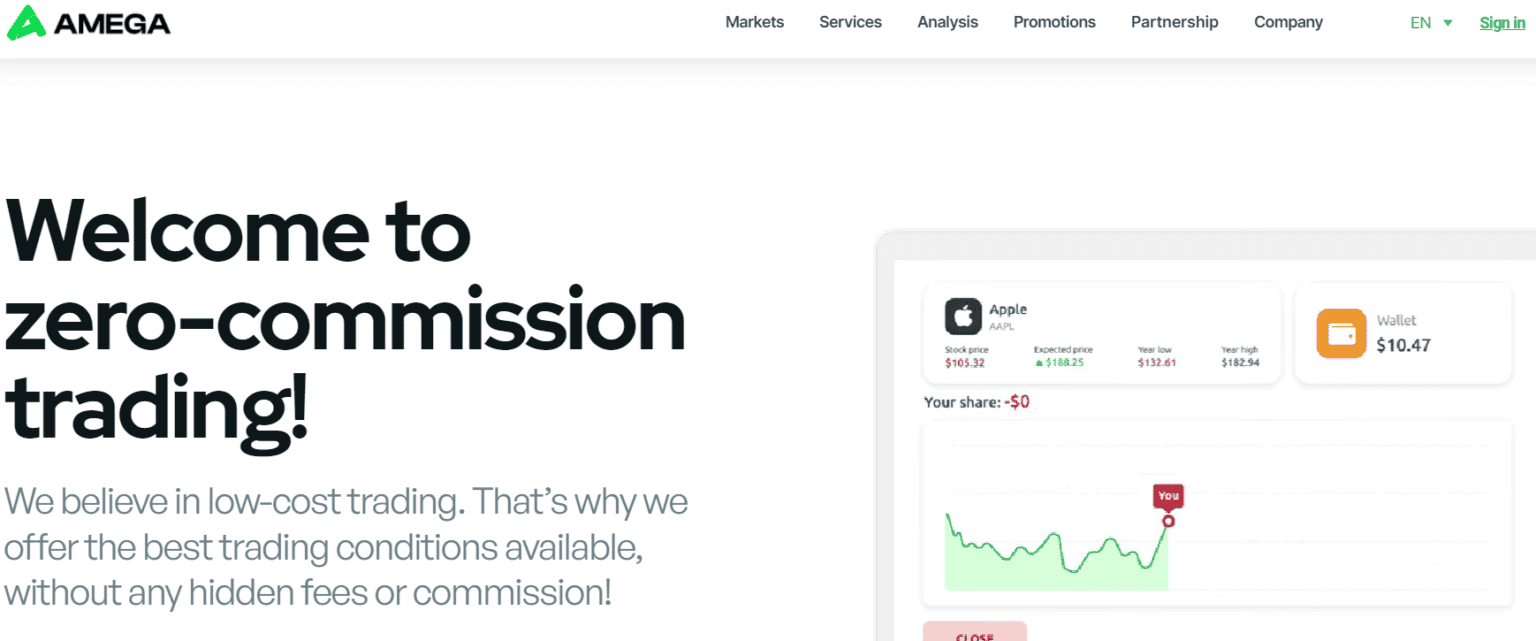 Amega Review (2025) Is Amega Scam or Legit Broker☑️