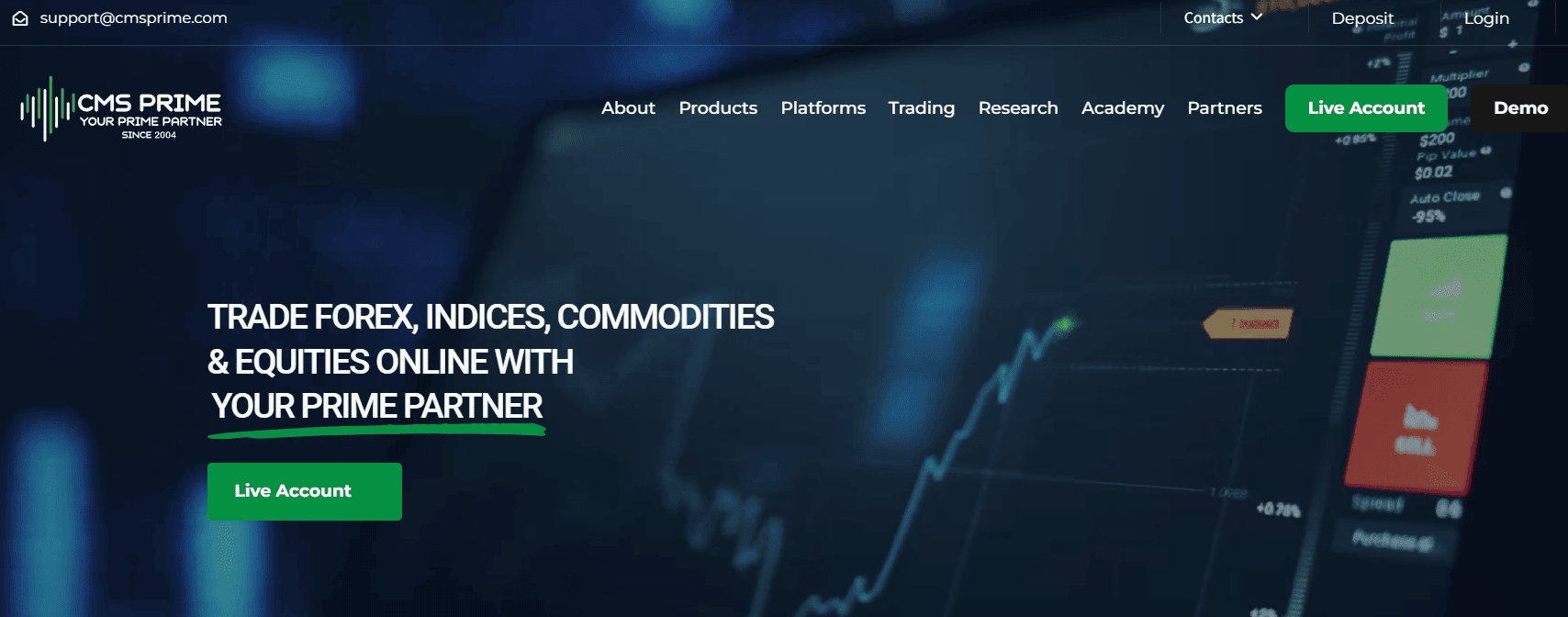 CMS Prime Review (2025) Is CMS Prime Scam or Legit Broker☑️